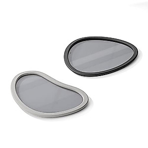 Umbra Hub Serving Trays, Set of 2, Charcoal/Grey