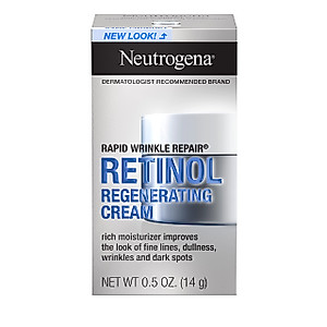 Neutrogena Rapid Wrinkle Repair Retinol Regenerating Cream, 0.5 Oz Mini (Pack of 3)