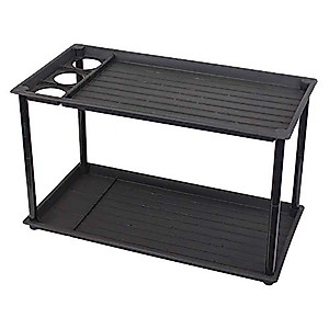 Innover | Two-Tier Boot Tray with Umbrella Stand, Multi-Purpose Shoe Rack Entryway Organizer