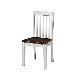 Dorel Living Airlie Solid Wood Bunk Beds Twin Over Full with Ladder and Guard Rail, White