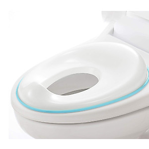 PandaEar Portable-Travel Toilet Training Potty Seat: Safe Urine Guard Durable Anti-Slip Rubber Rim | Hanging Ring & Bonus Hook | Baby Boys Girls Toddlers Kids Infants | Fits Round & Oval Chair