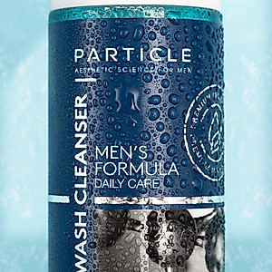 Particle Mens Face Wash - Anti Aging Face Cleanser for Men (5.07 Oz) - Daily Moisturizing Face Wash for Men - Revitalizes, Hydrates & Soothes, All Skin Types & All Ages