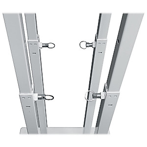 Rockville (1) RTP33-TV Pro Totem DJ Speaker/Lighting Stand w/Detachable TV Mount