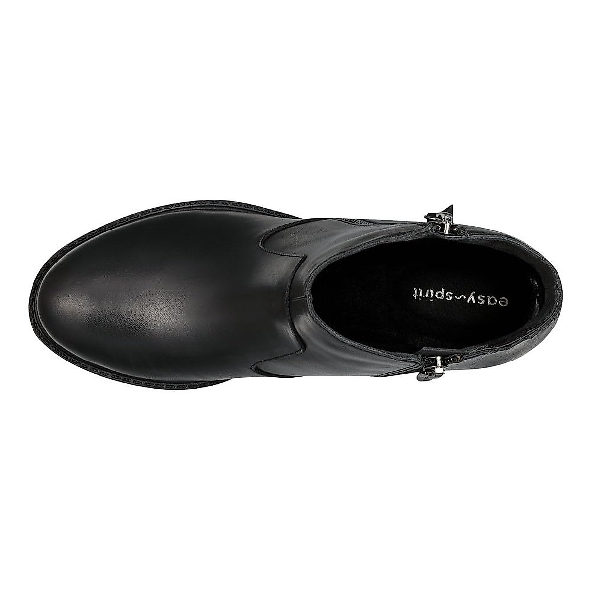 Easy Spirit Women's Lacy Ankle Boot, Black, 8 Wide