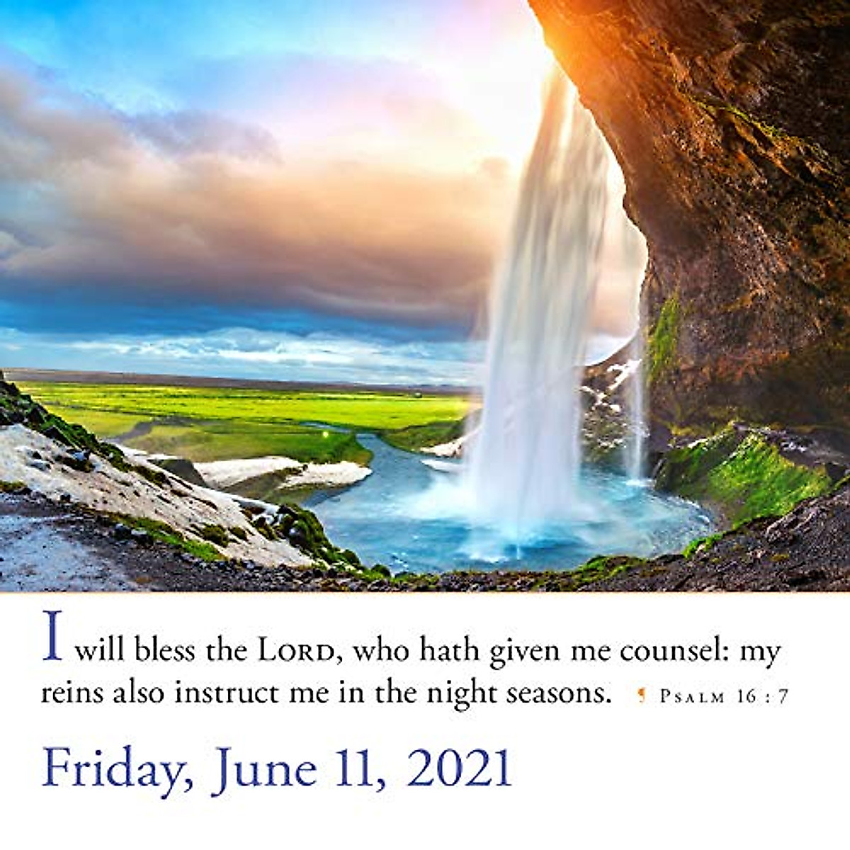 365 Bible Verses-A-Year Page-A-Day Calendar 2021