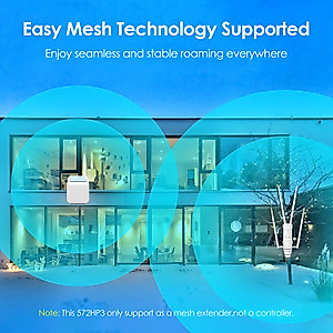 WAVLINK AC1200 Outdoor WiFi Extender Long Range WiFi Extender, Dual Band 2.4GHz+5GHz Weatherproof Outdoor Access Point with PoE Powered and Gigabit Ethernet, Supports Mesh Extender, AP, Repeater Mode