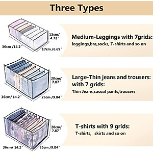 Wardrobe clothes organizer (Gray, 9 Slots-Large)