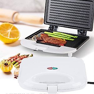 Yosoo Sandwich Maker, Multifunctional Electric Mini Sandwich Bread Maker Non?stick Toaster and Electric Panini Press Baking Pan with US Plug 110V 8.9x8.1x3in