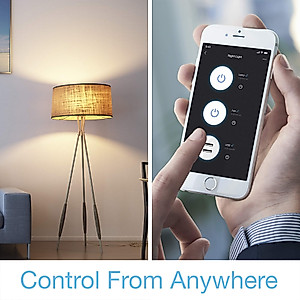 Geeni Wi-Fi Smart Wall Outlet with 2 Plugs and Wireless App Control, Compatible with Alexa and Google Home, WiFi Smart Outlet, 2 Pack