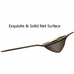 Boston Cocktail Shaker Set 18/8 Stainless Steel Bartender Kit, Including 18oz&28oz Shaker Tins, Double Jigger, 8''Muddler, 2 Liquor Pourers, 12" Mixing Spoon, Cocktail Strainer, Mesh Strainer(Bronze)