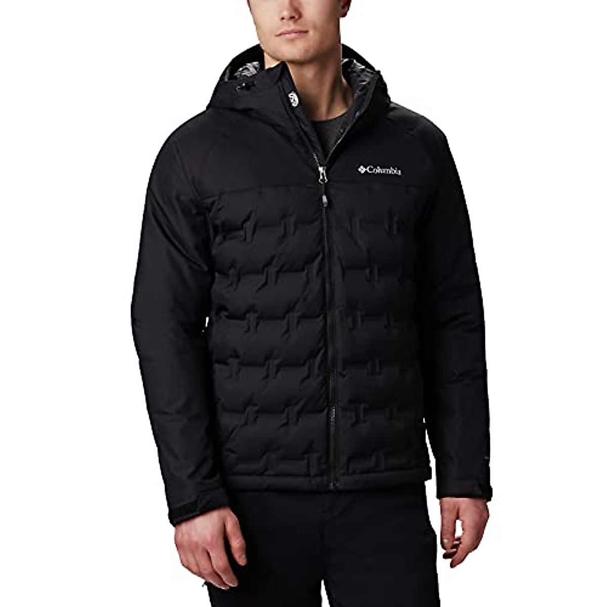 Columbia Men's Grand Trek Down Jacket, Black, Medium