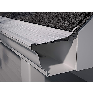 E-Z-GUTTER GUARD GG6EZLEAFPRO-BX E-Z-Leaf Protection Guards (for 5"/6" Gutters) -Covers 100 feet (25-4 Foot Sections), White