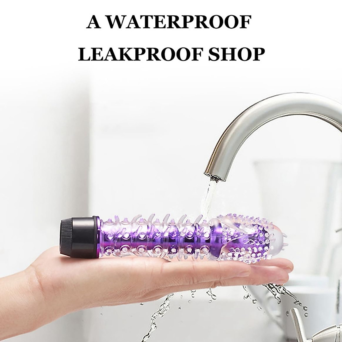 Sturdy Hand-Held Multi-Mode Flexible Tentacle Silicone Suction Cup Realistic Classic Plug Double Headed Play, Birthday Gift for Partner, Party Surprise, Enjoy Your Happy Time