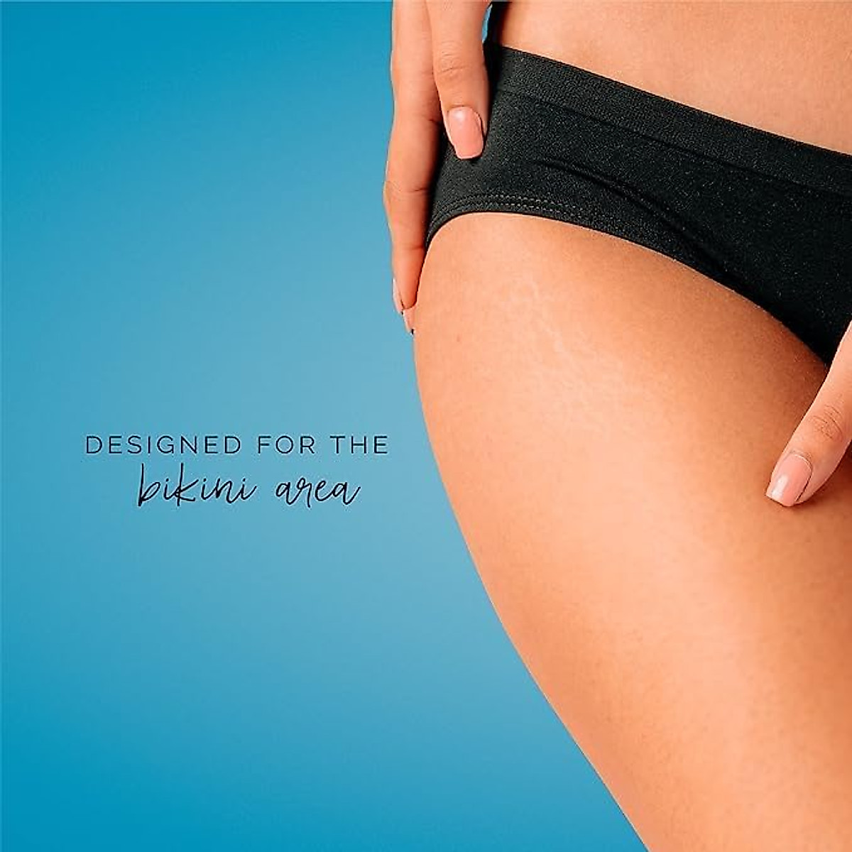 KoluaWax Hard Wax Beads for Hair Removal – Coarse Hair Formula – Face, Brazilian, Underarms, Back Chest, Bikini Waxing – Sea Salt & Surf, 1lb Refill for Wax Warmers & 10 Large Applicator Sticks