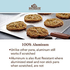 Doughmakers 10181 15" Pizza Pan Commercial Grade Aluminum,Metallic