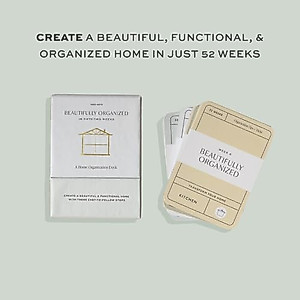 Beautifully Organized In 52 Weeks: A Home Organization Card Deck (Beautifully Organized Series)