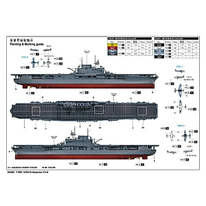 USS Enterprise CV-6 1/350 Scale