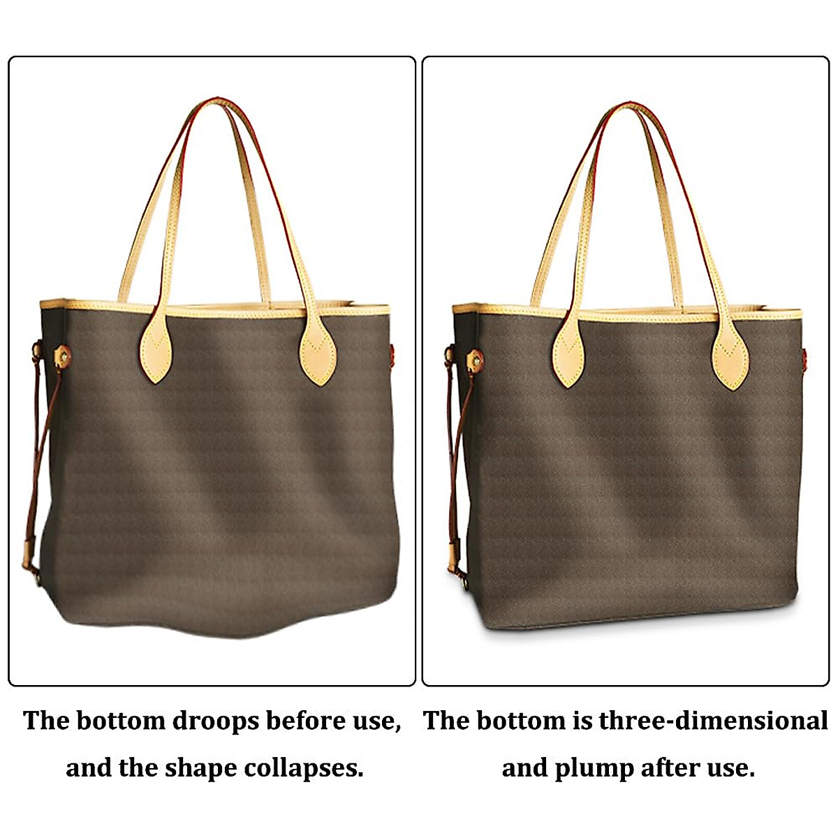 PH PandaHall 6 pcs 12 x 8 Inch Black Base Shaper, Plastic Rectangle Handbag Purse Bottom Insert Bag Stabilizer Handbag Base Shaper Purse Bottom Insert for DIY Tote Purse Handbag Bottom