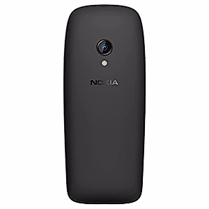 Nokia 6310 (2021) Dual-SIM 8MB ROM + 16MB RAM (GSM Only | No CDMA) Factory Unlocked 2G GSM Cell-Phone (Black) - International Version