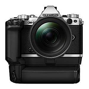 Olympus External Grip HLD-8 (consists of HLD-8G and HLD-6P battery pack) for the OM-D E-M5 Mark II