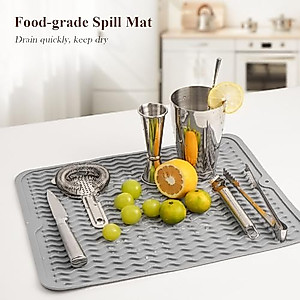 Verkinly 21-piece Professional Travel Bartender Kit, Bar Set with Portable Bag, Travel Cocktail Set with Shoulder Strap for Easy Carry & Storage, Travel Bar Kit for Home Cocktail Making, Parties, Camp