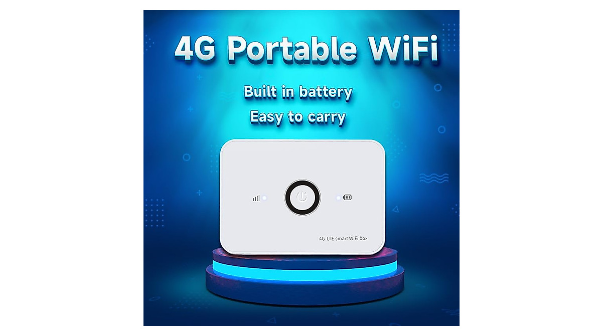 HOSAYA MF906 4G LTE WiFi Modem with Built-in Battery Portable 4G Router ...