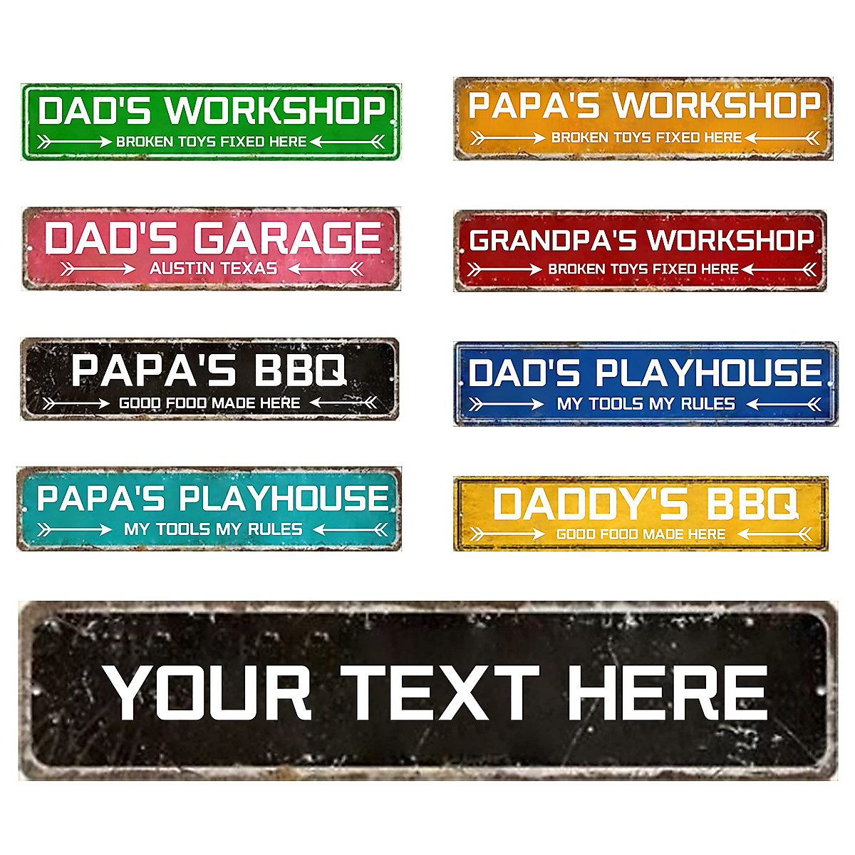 Personalized Street Sign Customized - Custom Street Signs Decor For Bedroom Personalized Steet Sign Post Custom Cat Dog Dad House Road Signs Room Decor