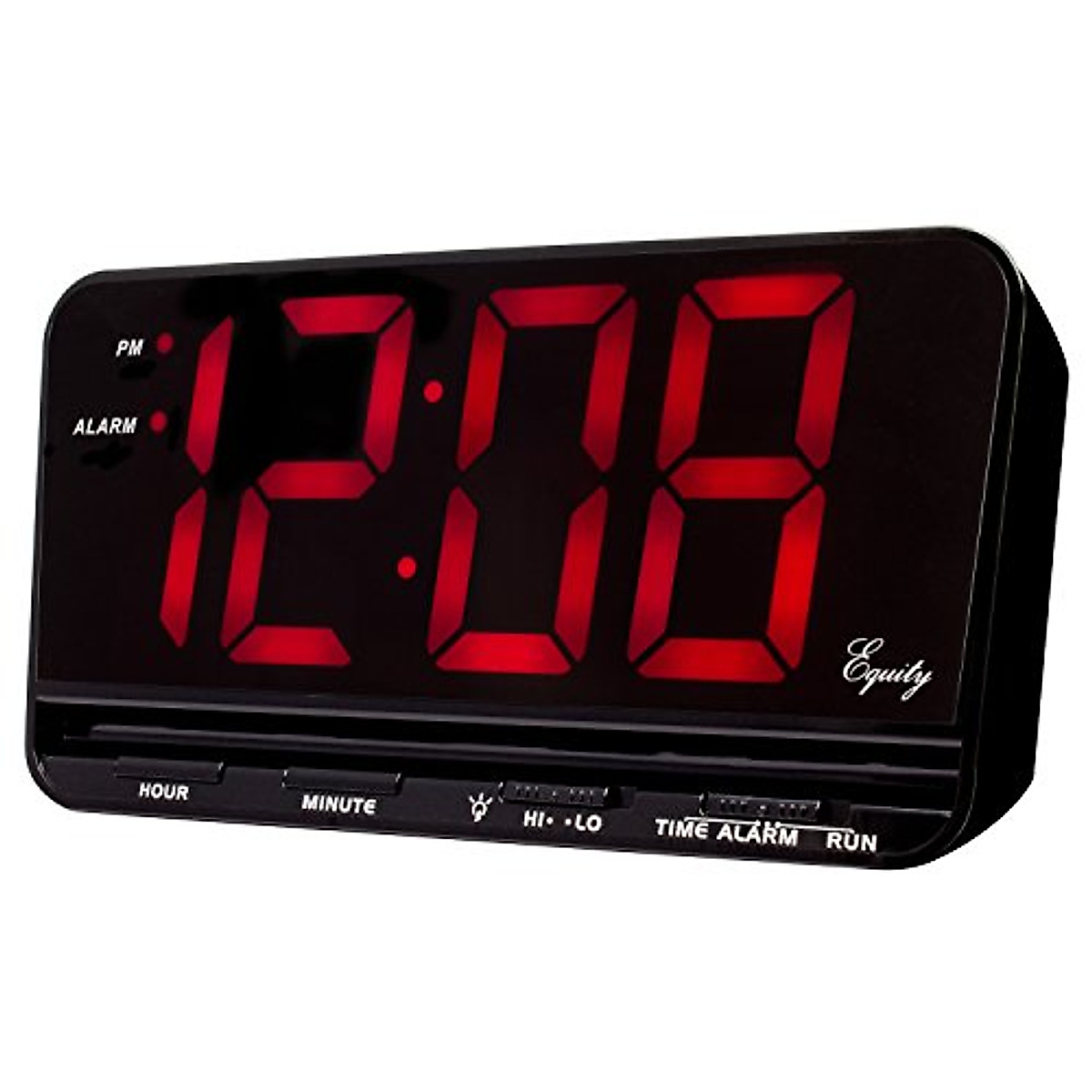 Equity 30401 3" Red LED Electric Alarm Clock, X-Large