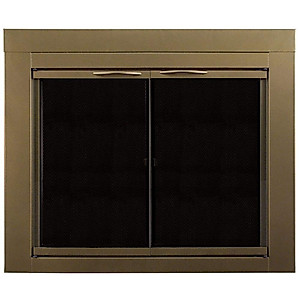 Pleasant Hearth Ashlynn Collection Fireplace Glass Door