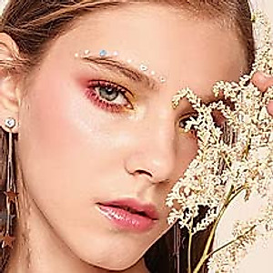 YMH BEAUTE Blush Highlighter Duo Palette, High Pigment Long Lasting Face Peach Blush Makeup Palette