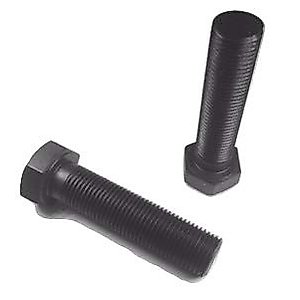Serval Products 3/8-24 X 1' Left Hand (Reverse) Thread Bolt Full Threaded Grade 8 (PKG of 1)