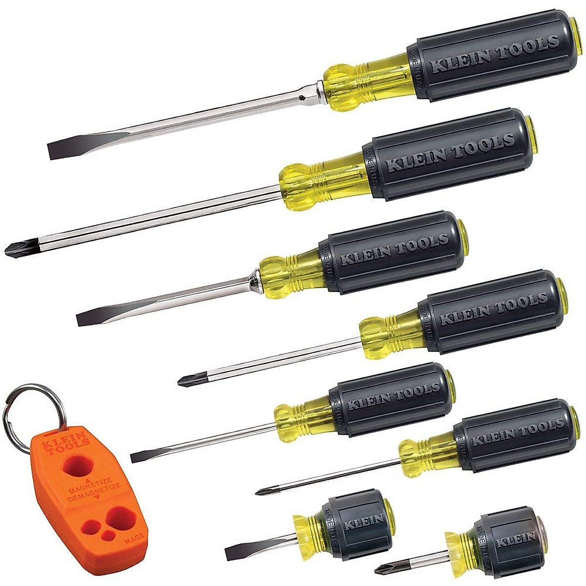 Klein Tools Screwdriver and Magnetic Nut Driver Set, 15-Piece