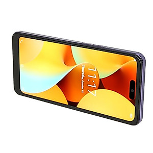 Dilwe Cell Phone 6.53 Inch, 2520x3200 HD, 8GB+64GB, 8MP Front 24MP Rear Camera Unlocked Cell Phone, Dual SIM Ultra Slim Smartphone for Android 12 (Purplecolor)