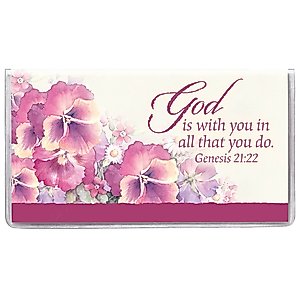2 Year Planner God is with You - Pocket Sized Calendar Ideal for Purses, Briefcases, or Backpacks – 6 ¾ inches x 3 5/8 inches, 2023-2024