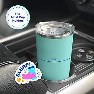 Best Sister Ever Insulated Stainless Steel Tumbler Cup with Slide Close lid and Straw - Insulated Mugs for Coffee, Wine & Travel, Personalized & Funny Mugs - Best Little Sister - Big Sister Presents