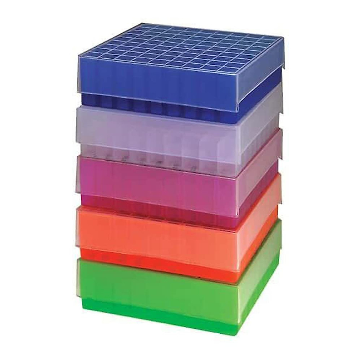 Argos PolarSafe R3117 Polypropylene 81-Place Storage Box, Assorted (Pack of 5)