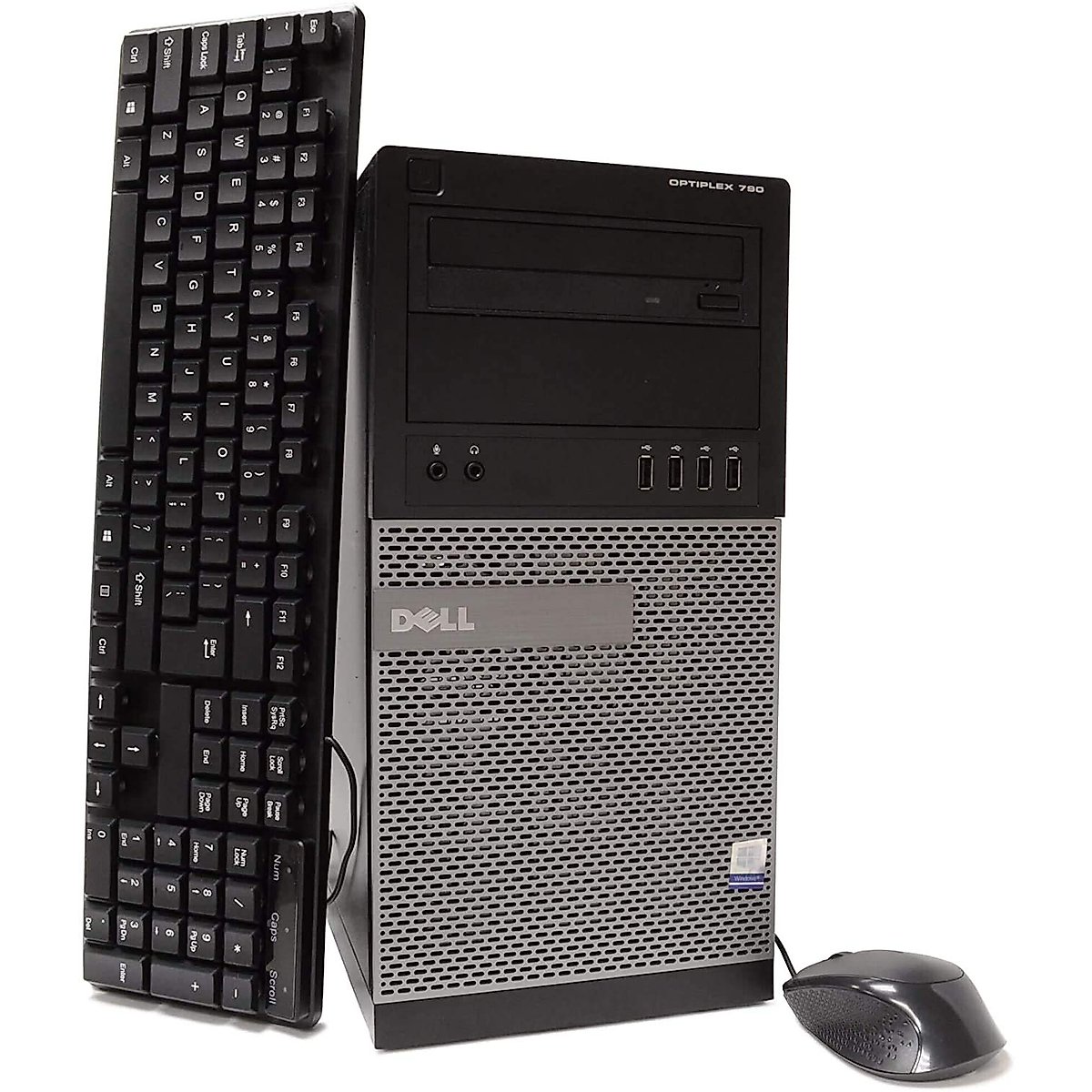 Dell Optiplex 790/990 Tower Desktop Computer (Intel Core i5-2400 3.1GHz,8GB DDR3 RAM,120G SSD+3TB HDD,DVD-ROM,USB WIFI,Windows 10 Pro 64-Bit) (Renewed)