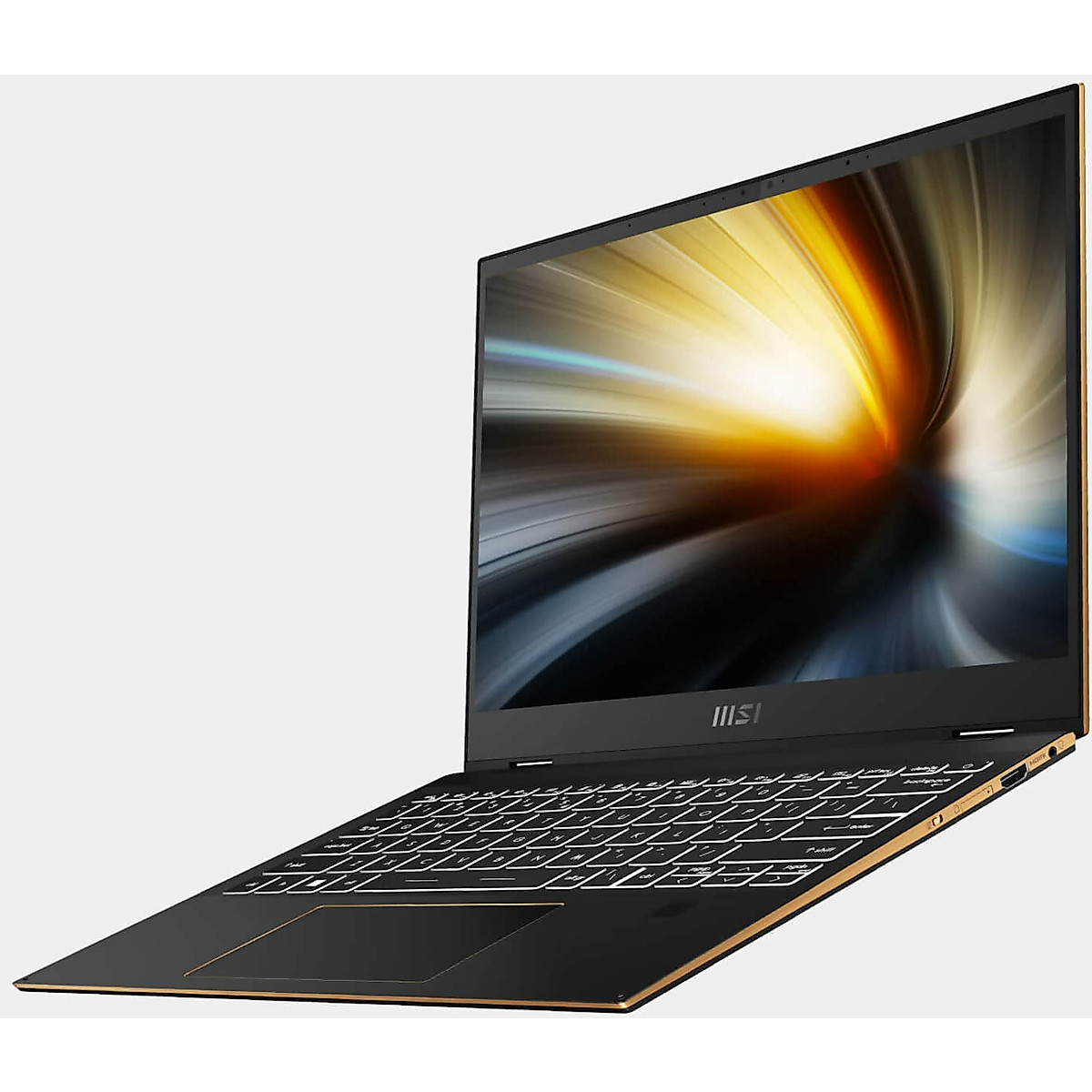 MSI Summit E13 13.4" 2-in-1 Laptop, 14 cores 12th Gen Intel EVO Core i7-1280P, 120Hz, 100%sRGB, 16:10, Wi-Fi 6E, DTS, Hi-Res, Thunberbolt 4, W/Cloth and MSI Pen (16GB LPDDR5 RAM | 1TB PCIe SSD)