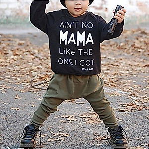 Toddler Baby Boy Fall Winter Outfits Clothes Set Printed Tops Pants Leggings 0-3 Y(Long Sleeve, 18-24 Months)