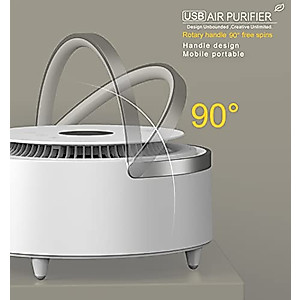 Air Purifiers - Air Purifier for Home, H13 HEPA Air Purifier with Washable Air Filter, Smart Air Cleaner with Night Light for Bedroom, Office and Travel.