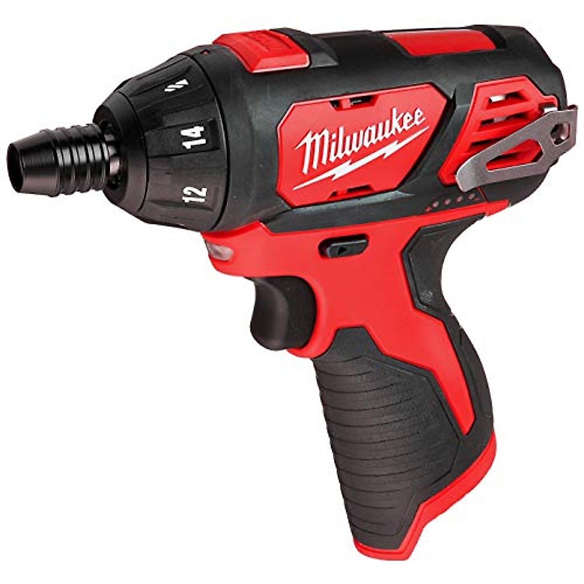 Milwaukee 2401-20 M12 12-Volt Lithium-Ion Cordless 1/4 in. Hex Screwdriver (Tool-Only)