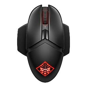 OMEN by HP Photon Wireless Gaming Mouse with Qi Wireless Charging, Programmable Buttons, Custom RGB, E-Sport DPI (6CL96AA)