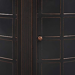 Fire Sense 63691 Columbia Floral Aluminum Convertible Gas Fire Pit Table 37,000 BTU Multi-Functional Outdoor with Fire Bowl Lid, Nylon Weather Cover & Clear Fire Glass - Bronze Finish - Round - 33"