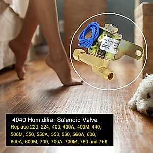Humidifier Water Solenoid Valve by AMI PARTS-4040 Replacement Humidifier Valve-24V 2.3W-B2015-S85 B2017-S85 220 224 400 400A-Blue