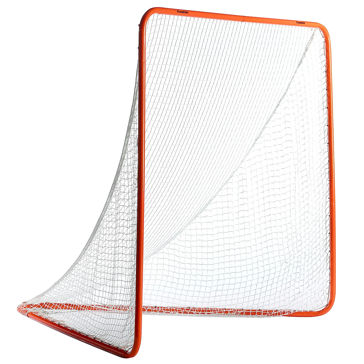 Franklin Sports Official Size Lacrosse Goal - Portable Steel Backyard Lacrosse Net for Kids + Adults - Lacrosse Training Equipment - 72" x 72"