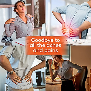 Trobo Seat Cushion, Car Pillow for Driving Seat to Improve Sciatica, Coccyx, Hip and Tailbone Pain, Ergonomic Memory Foam Chair Pad for Lower Back Pain Relief, Perfect for Long Trips, Home & Office