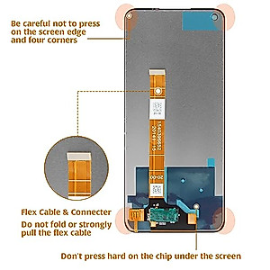 A-MIND for Oppo A92/A52 LCD Display (Original) Touch Digitizer CPH2059 CPH2061 CPH2069 PADM00 PDAM10 Screen Replacement Full Assembly Repair Kits with Tools