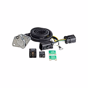 CURT 55528 Vehicle-Side Custom 4-Pin Trailer Wiring Harness, Fits Select Hyundai Tucson , Black