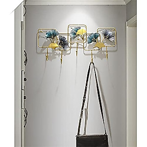 BBSJ Nordic Metal Decorative Key Hook Entry Coat Hook Wall Hanging Wall Clothes Hook