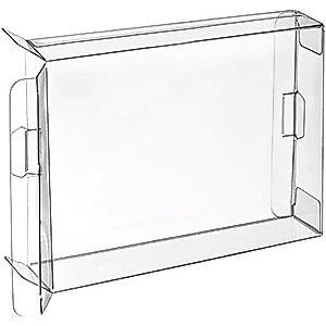 CHILDMORY 10Pcs Clear Protective Box Case Display Sleeve Protector for DS NDS Games Cartridge Box